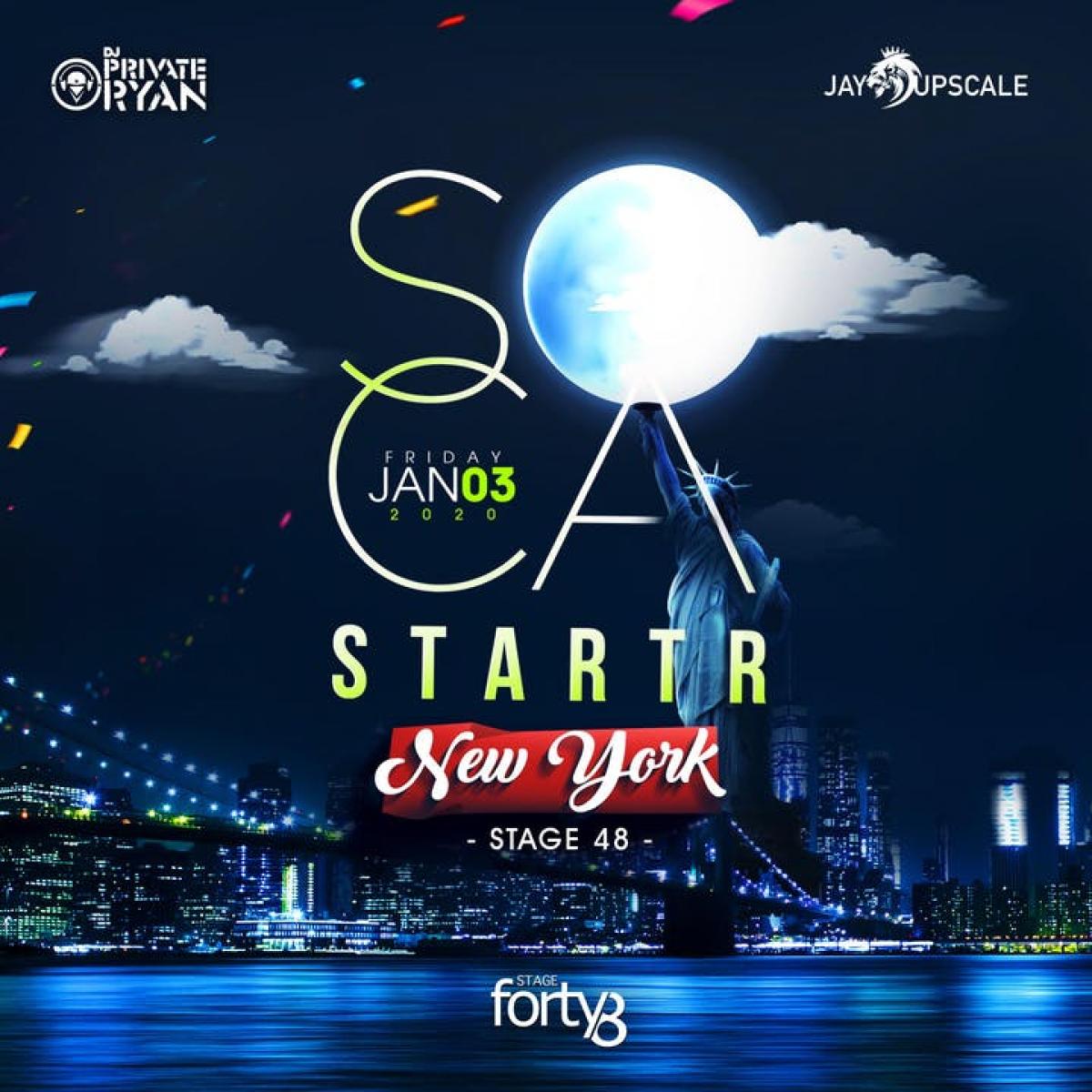 Soca Starter - Jan 3, 2020 | FETE LIST, Soca Events